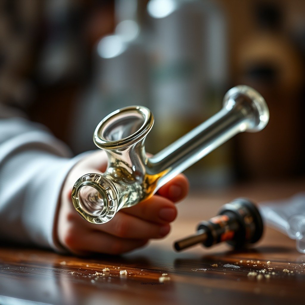 How to Clean a Glass Weed Pipe: Step-by-Step Guide - CleaningBro